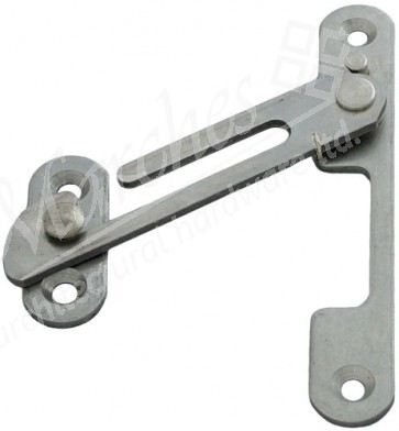 Spring Loaded Restrictor Stay RH - Satin Stainless Steel - Restrictors ...