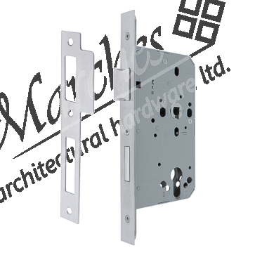 DIN Euro Sash Lock 60mm Backset- Satin Stainless Steel - DIN Locks ...