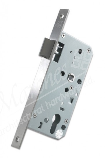 DIN Latch 60mm Backset - Satin Stainless Steel - DIN Locks - Mortice ...