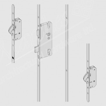 Winkhaus 45mm AV2 16mm Heritage Espag LH - 2.1m - Single Door Locks ...