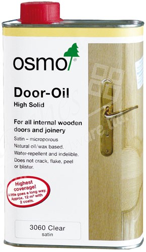 Osmo Door Oil Clear Satin (3060) 1L - Oils - Doors, Windows & Beams ...