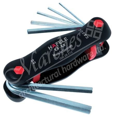 Hafele Allen Key Set - Hex keys - Hand Tools - Tools, Fixings ...