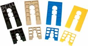 Small Packing Shims Plastic - Packing shims - Screws & fixings - Tools ...