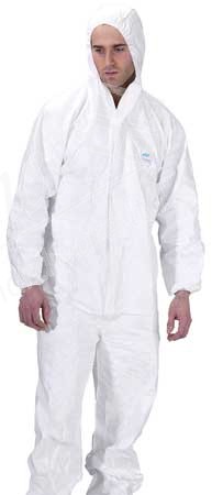 Disposable Boiler Suit L Tyvek - Gloves, glasses & clothing - Safety ...