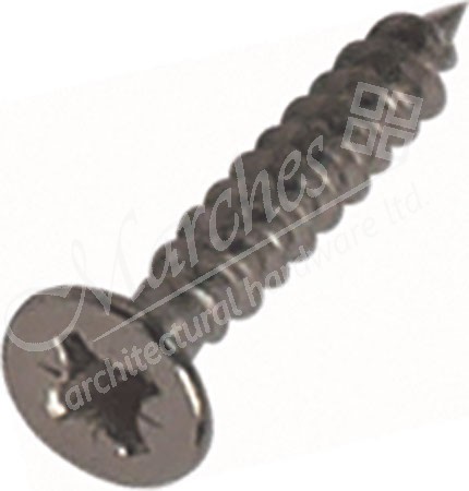 Hospa screws, countersunk, ø 3.5 mm, stainless steel - Countersunk head ...