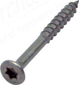 Flat C/sunk Screw 5.0x60mm - Countersunk short thread - Screws ...