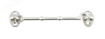Cabin hook and eye, 203 mm length - Cabin hooks - Door Furniture ...