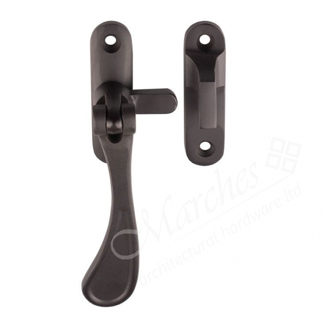 Victorian Reversible Casement Fastener - Matt Bronze - Casement ...
