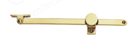 Sliding Window Stay + Thumb Turn 10" - Polished Brass - Window Stays ...