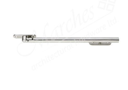 10'' Casement Window Stay - Satin Stainless Steel - Window Stays ...