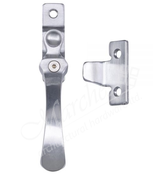 Wedge Locking Casement Window Fastener - Satin Chrome - Casement ...