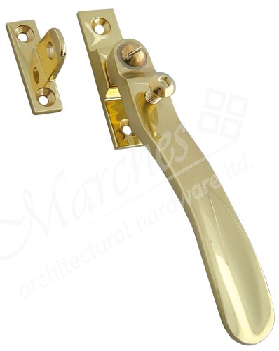 Wedge Locking Fastener For Sealed Windows Polished Brass - Casement ...