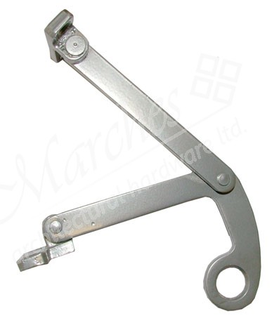7" Fanlight Stays Silver (Recessed) - Fanlight Stays - Fanlight Window ...