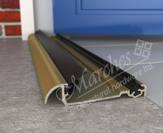 Exitex Macclex 15/56 Threshold 3000mm - Black - Inward Opening Door ...