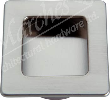 Inset handle, 50 x 50 mm - Flush inset handles - Handles & Knobs ...