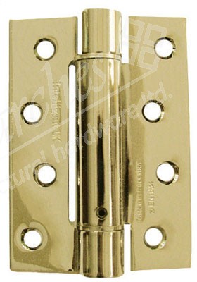 4" Single Action Spring Hinge (1.5prs) - Electro Brass - Spring Hinges ...