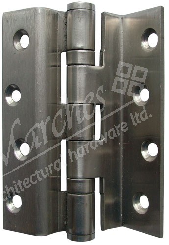 4" Ball Bearing Stormproof Hinge (pair) - Satin (304) Stainless Steel ...
