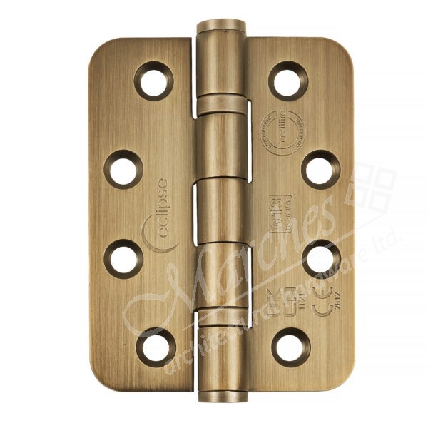 Eclipse 4" Fire Rated Ball Bearing Butt Hinge (Pair) - Various Finishes - Butt Hinges - Hinges ...