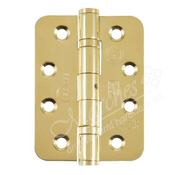 Eclipse 4" Fire Rated Ball Bearing Butt Hinge (Pair) - EBP - Butt ...