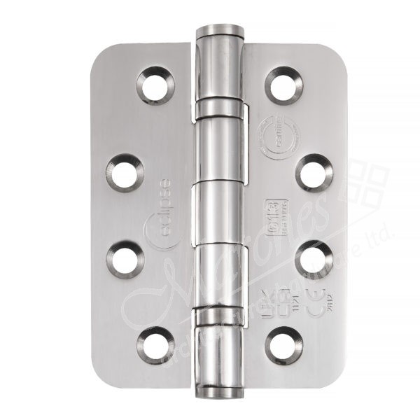Eclipse 4" Fire Rated Ball Bearing Butt Hinge (Pair) - Various Finishes - Butt Hinges - Hinges ...
