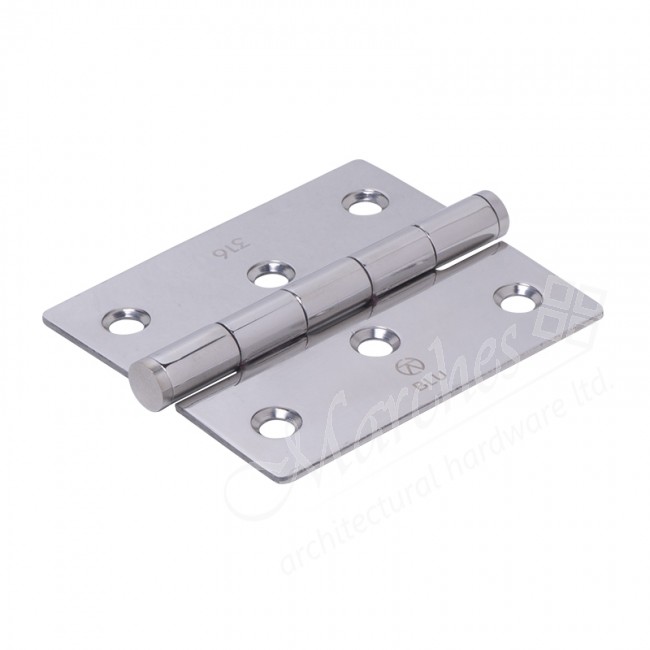76 x 66 x 2mm Slim Knuckle Window Hinge - PSS (Grade 316) (Each) - Butt ...