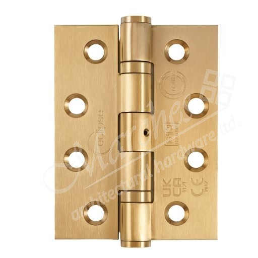 Eclipse 4" Fire Rated Ball Bearing Butt Hinge (Pair) - Satin Brass - Butt Hinges - Hinges ...