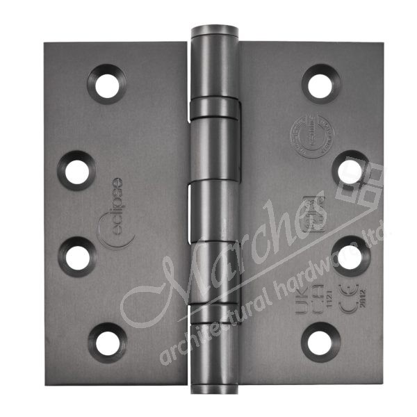 Eclipse 4"x4" Wide Ball Bearing Hinge (Pair) - BRZ - Butt Hinges ...