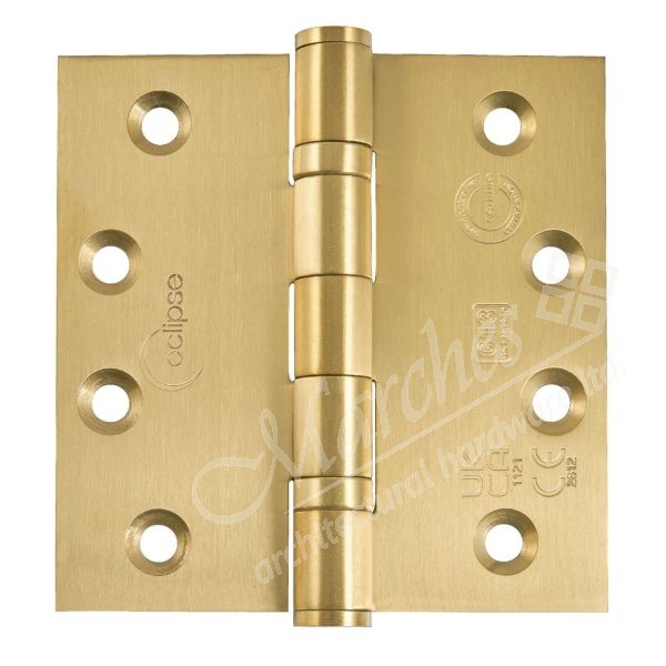 Eclipse 4"x4" Wide Ball Bearing Hinge (Pair) - Various Finishes - Butt ...