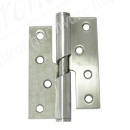 SS Rising Butt Hinges (pair) - Satin Stainless Steel - Rising Butt ...