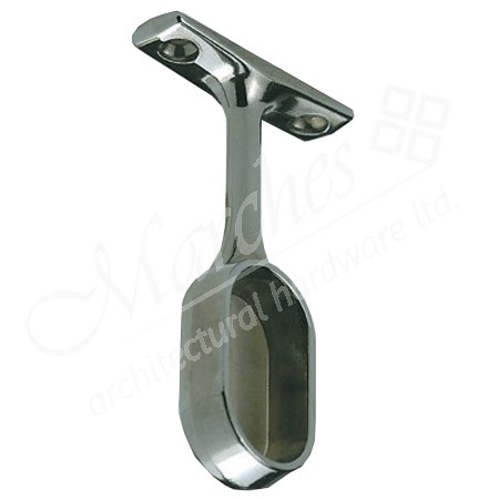 Wardrobe Oval End Bracket - Chrome - Wardrobe Rails - Shelving ...