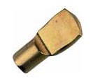 Shelf Support Brass Plated - Shelf Supports - Shelving & Wardrobe ...