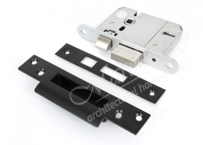 British Standard 5 Lever Sashlock 76mm KD - Black - British Standard ...