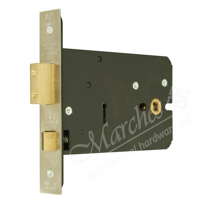 Imperial 5 Lever Horizontal Sash Lock - Brass - Horizontal Locks and ...