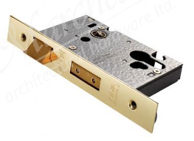 Euro Profile Sash Lock 3" - PVD Brass - Euro Profile Lock Cases ...