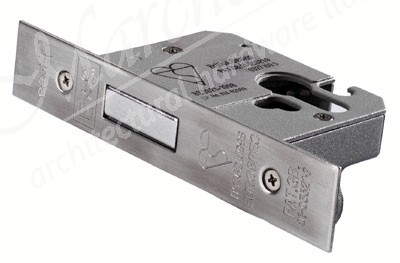 Euro Profile Dead Lock 3" - Satin Stainless Steel - Euro Profile Lock ...