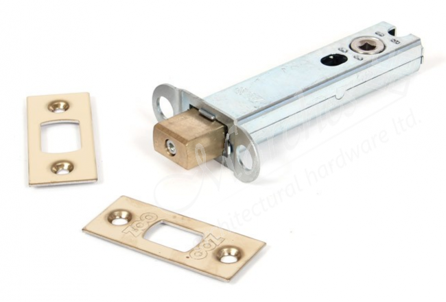 4" Heavy Duty Tubular Dead Bolt - Brass - Mortice Deadbolts & Security ...