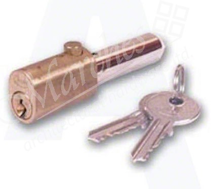 Asec Oval Bullet Lock 45mm KA - Brass - Budget & Bullet Locks - Locks ...