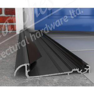 Exitex Macclex 15/68 Threshold 2000mm - Black - Inward Opening Door ...