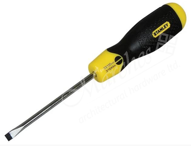 Cushion Grip Screwdriver Flared Tip 5 x 100mm - Screwdrivers - Hand ...