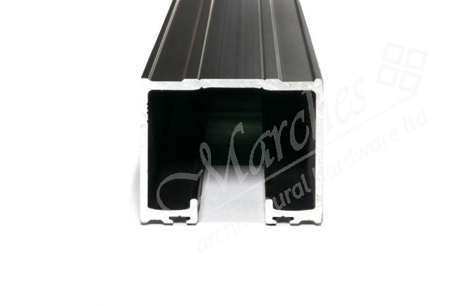 Centor E3 Top Track - 6000mm - Black - Centor E3 Bi-Fold System ...