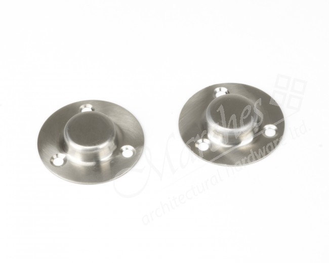 Brio 40mm Ø Panel to Panel Magnetic Catch (Pair) - Satin - Centor E2 Bi ...