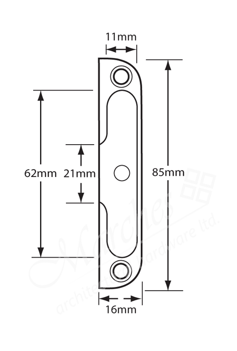 Ferco/GU Roller Keep - Ironmongery - Marches Architectural Ironmongery