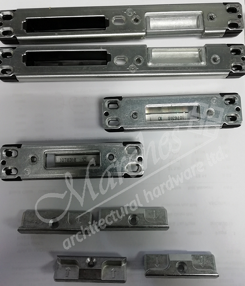 Set of Keeps for Inliten Camden Espag Lock - Zinc Plated - Keeps ...