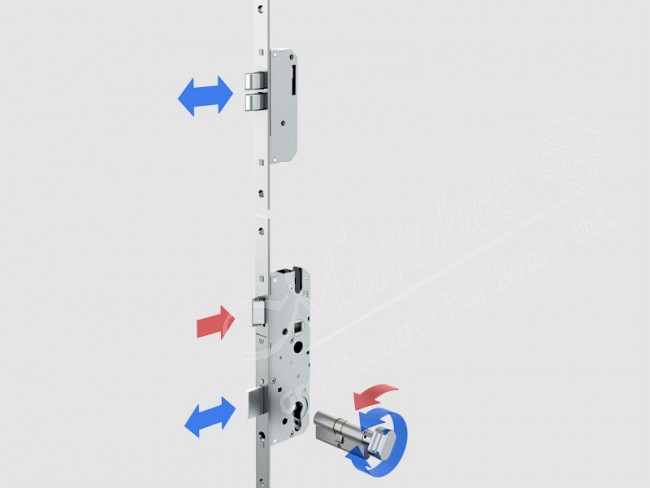 Winkhaus Thunderbolt Heritage 45mm bset Espag Lock - Single Door Locks - Multi Point Locks ...