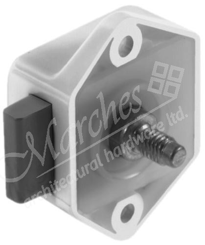 Push Button Lock Scr 15mm Brwn - Rim locks - Locking and Security ...