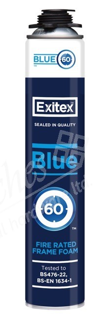 Exitex - Blue 60 Gun Grade Fire Rated Foam 750ml - Expanding Foams ...