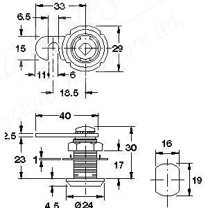 Cam lock case, with hook cam - Lock cases - Locking and Security ...