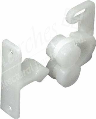 Twin roller catch, spring loaded, nylon - Roller catches - Locking and ...