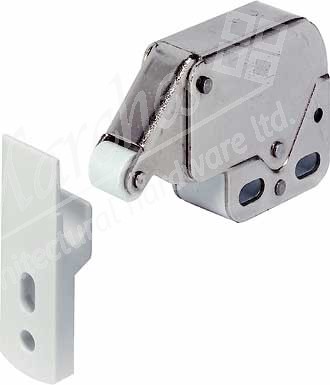 Spring Catch Mini Latch White - Spring Catches - Locking and Security ...