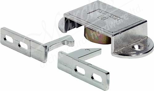 Automatic Door Catch Nickel Pl - Marches Architectural Ironmongery